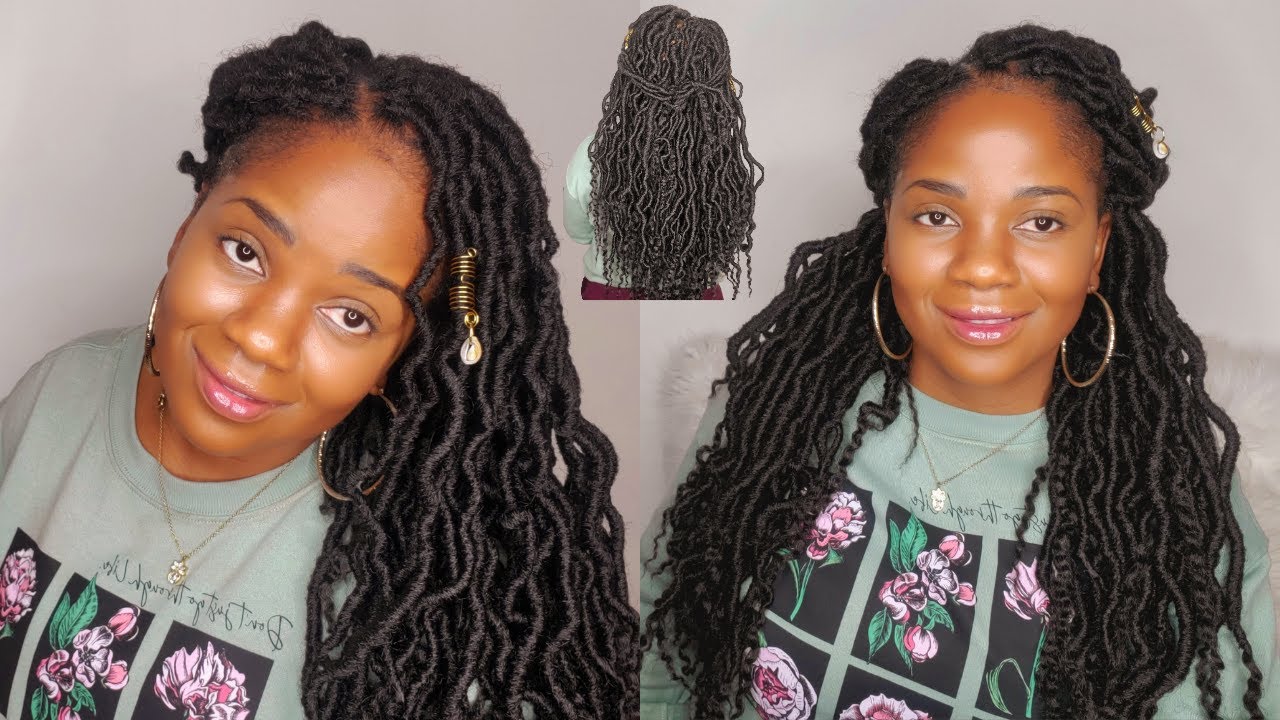 Crochet Faux Locs Tutorial| No Wrapping|Step by Step Crochet Faux Locs ...