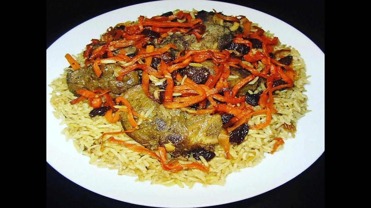 How To Cook Simple Kabili Pulao Rice Recipe - YouTube