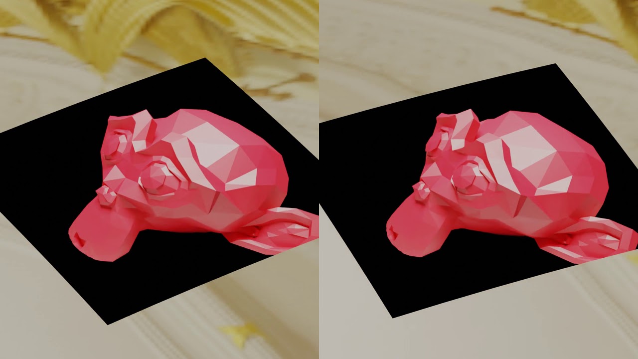MIRAGE MIRROR in BLENDER | VR Still Camera - YouTube