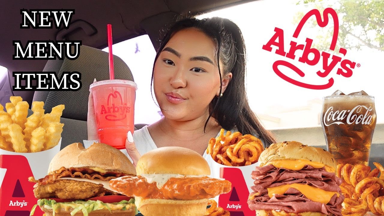 TRYING ARBY'S NEW MENU ITEMS + FIRST TIME - YouTube