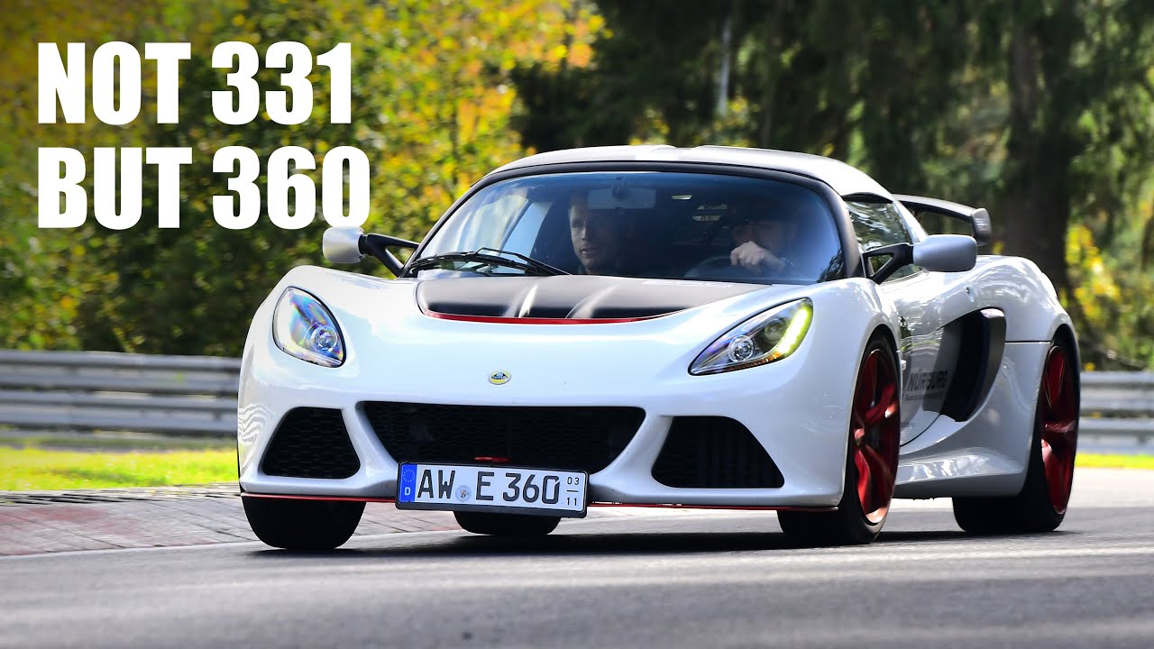 Driving Lotus Exige 360 Cup on the Nürburgring - YouTube