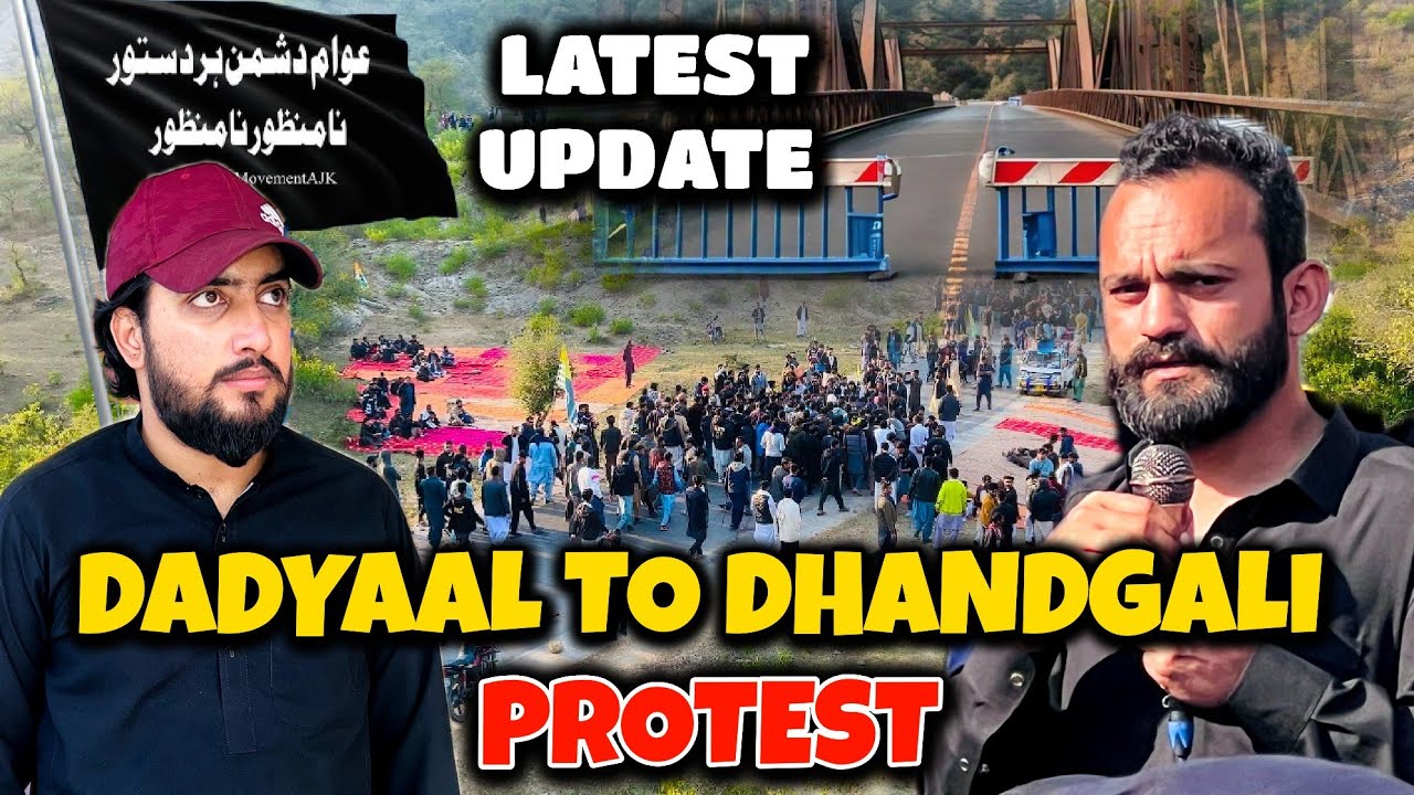 Latest Update From Kashmir ⁉️ || Full Coverage Of Protest Dadyal To ...