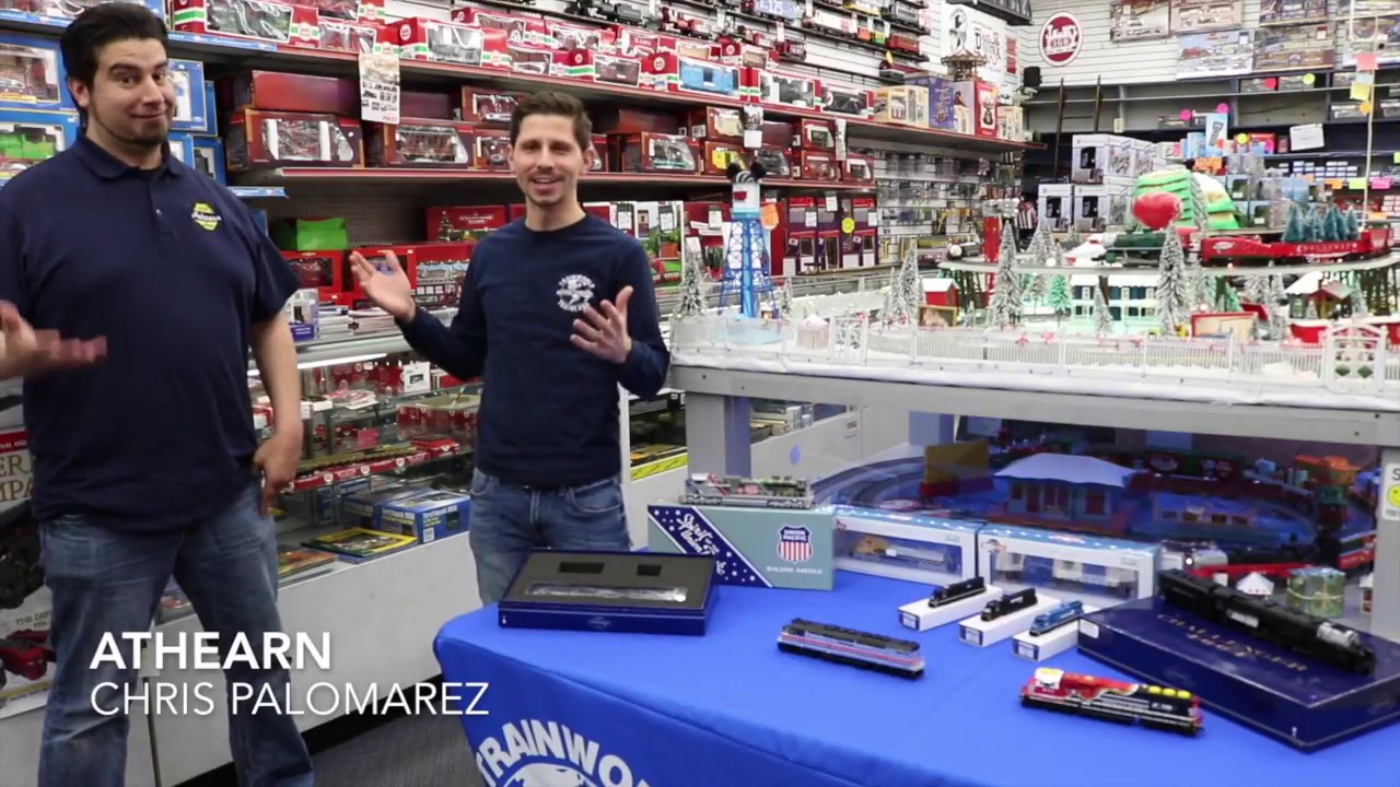 Athearn Trains Comes To TrainLand - YouTube