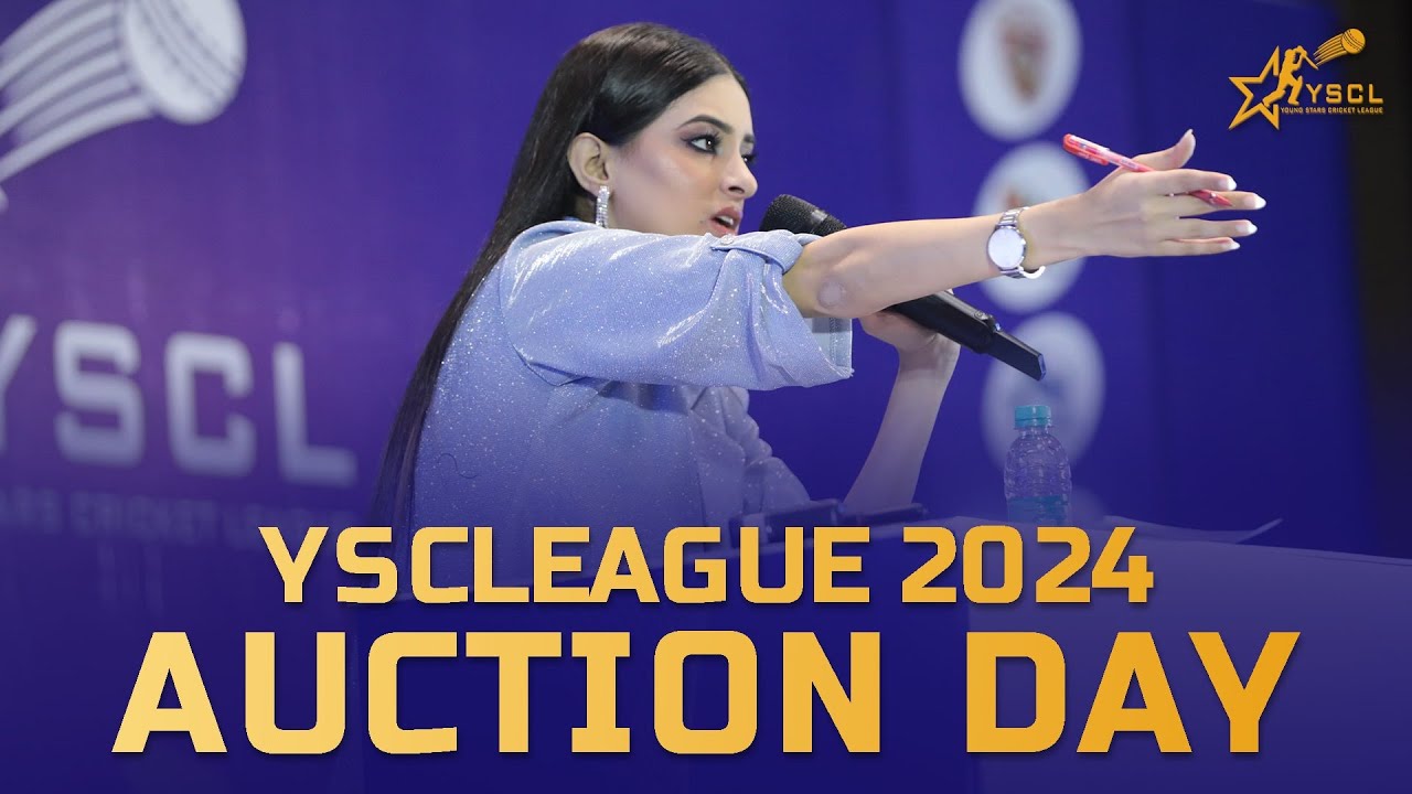 Young Stars Cricket League Season 4 | Players Auction 2024 | YSCL - YouTube