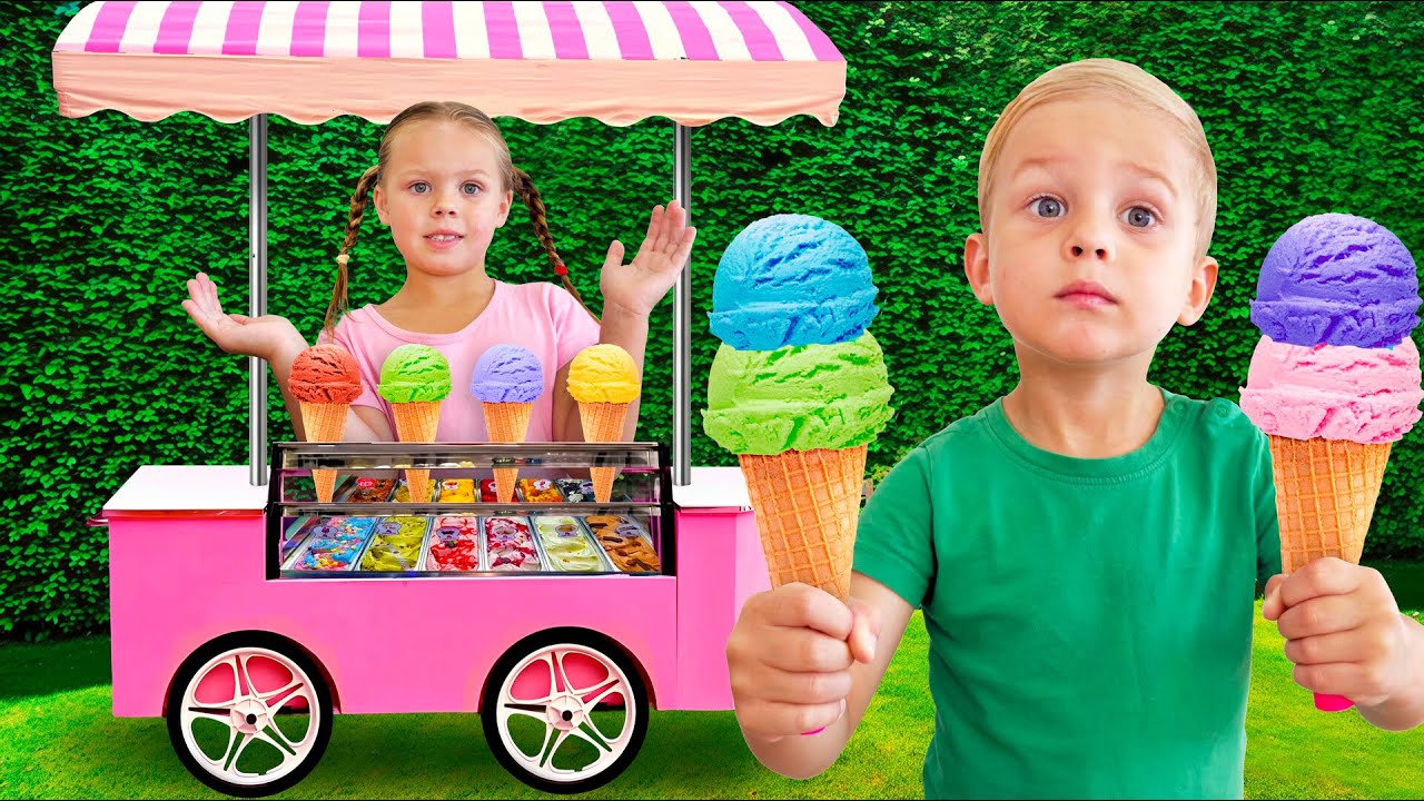 Maggie goes to the Sweet Shop and learn what is healthy or what is not ...