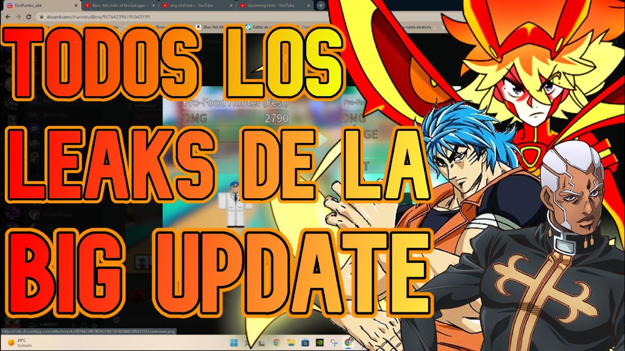 TODOS LOS LEAKS DE LA BIG UPDATE DE ASTD #3: TORIKO 6*, PUCCI, RYUKO 6 ...