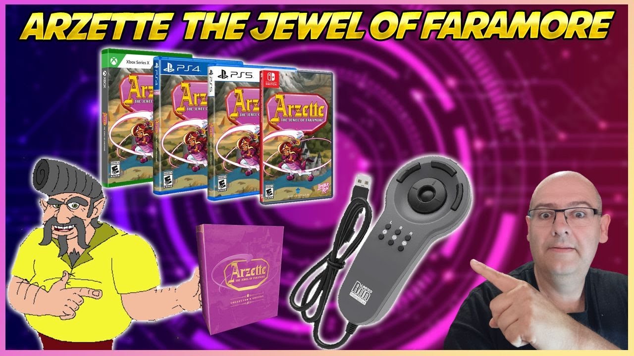 Arzette the jewel of faramore un jeu style cdi philips avec manette CDI ...