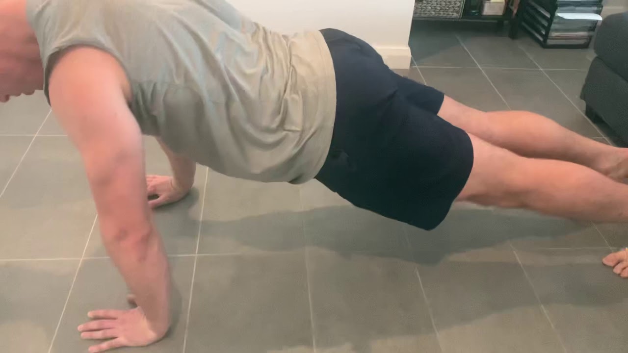 Scap Push Ups - YouTube