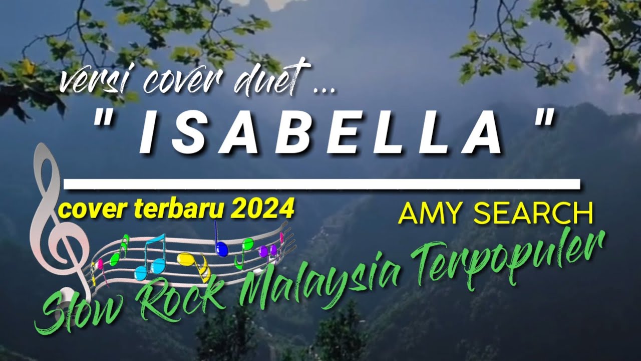 ISABELLA ( AMY SEARCH ) COVER KARAOKE LIVE DUET ABADI MUSIK - YouTube