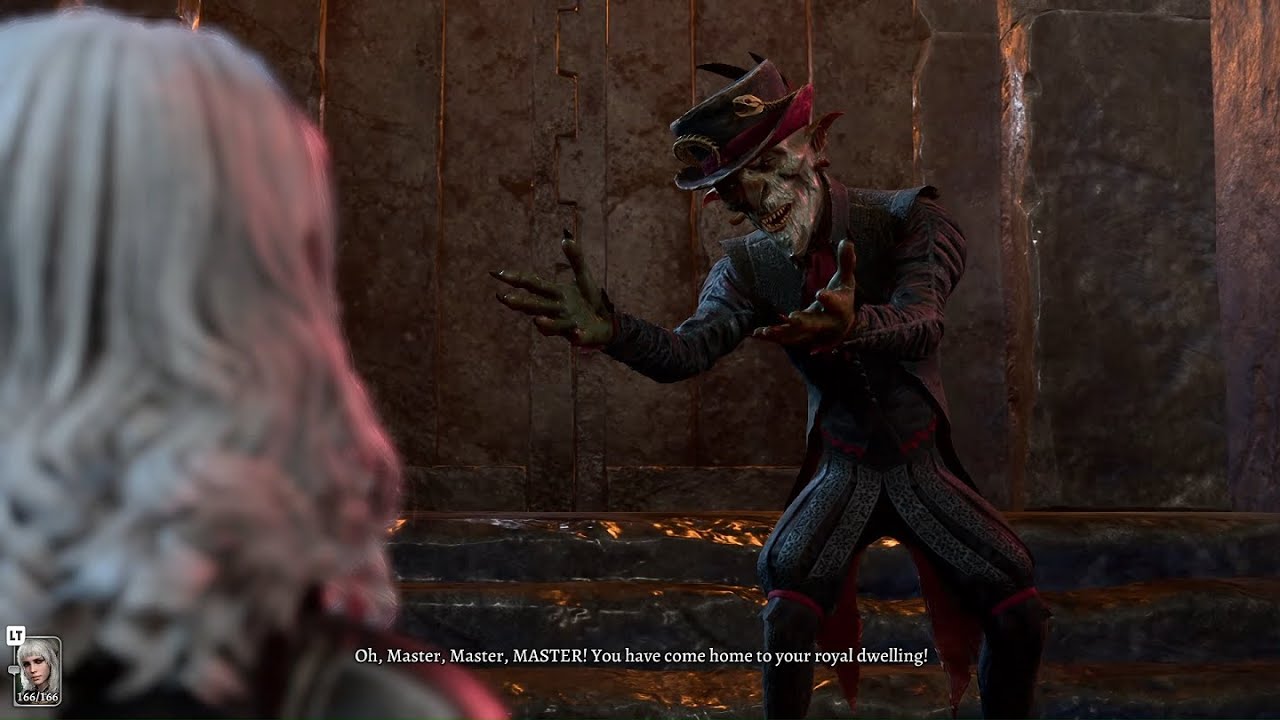 Dark Urge is Welcomed Home by Butler Sceleritas | Baldur's Gate 3 - YouTube