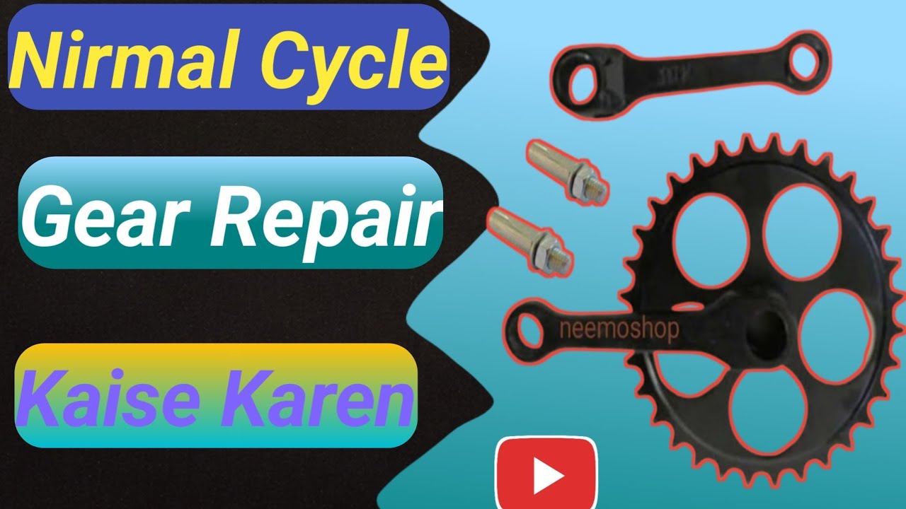 Single Speed Gear Repair | How To Change Gear In Cycle | Cycle Gear ...