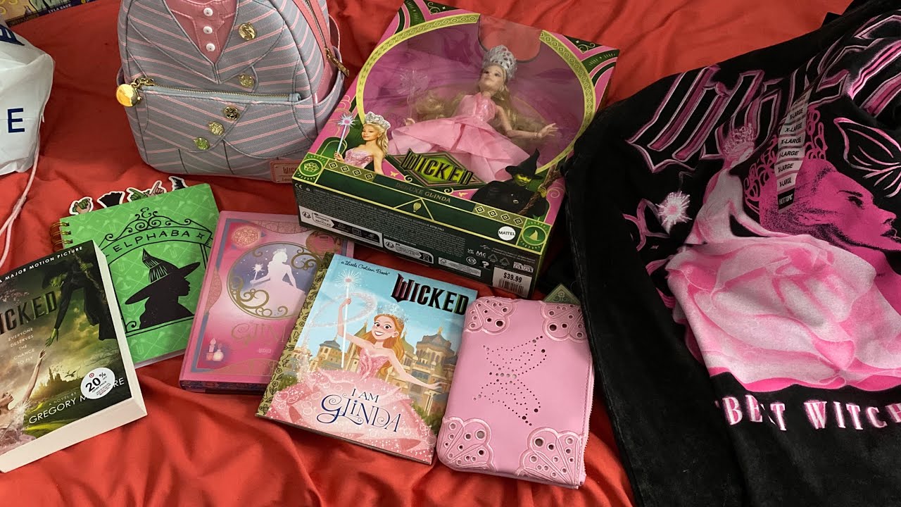 Wicked Merch Haul 🩷💚 - YouTube