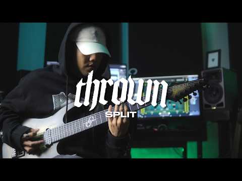 THROWN - split (guitar / instrumental cover +TAB)