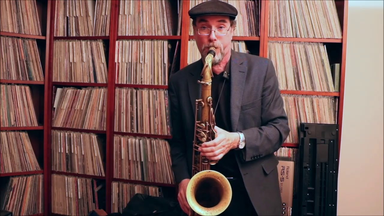 GREG FISHMAN ON THE ***NEW*** 10MFAN HARD RUBBER TENOR SAX MPC "THE ...