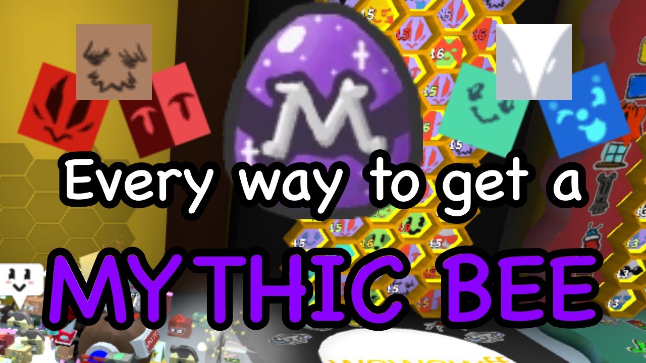 Every way to get Mythic Bees in Bee Swarm Simulator - YouTube
