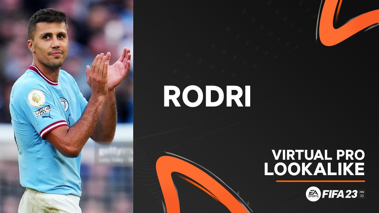 FIFA 23 | PRO CLUBS | RODRI (CREATION) - YouTube