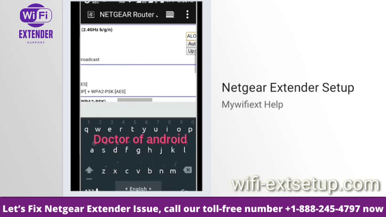 Netgear Extender Setup Using mobile Device | Mywifiext Help - YouTube