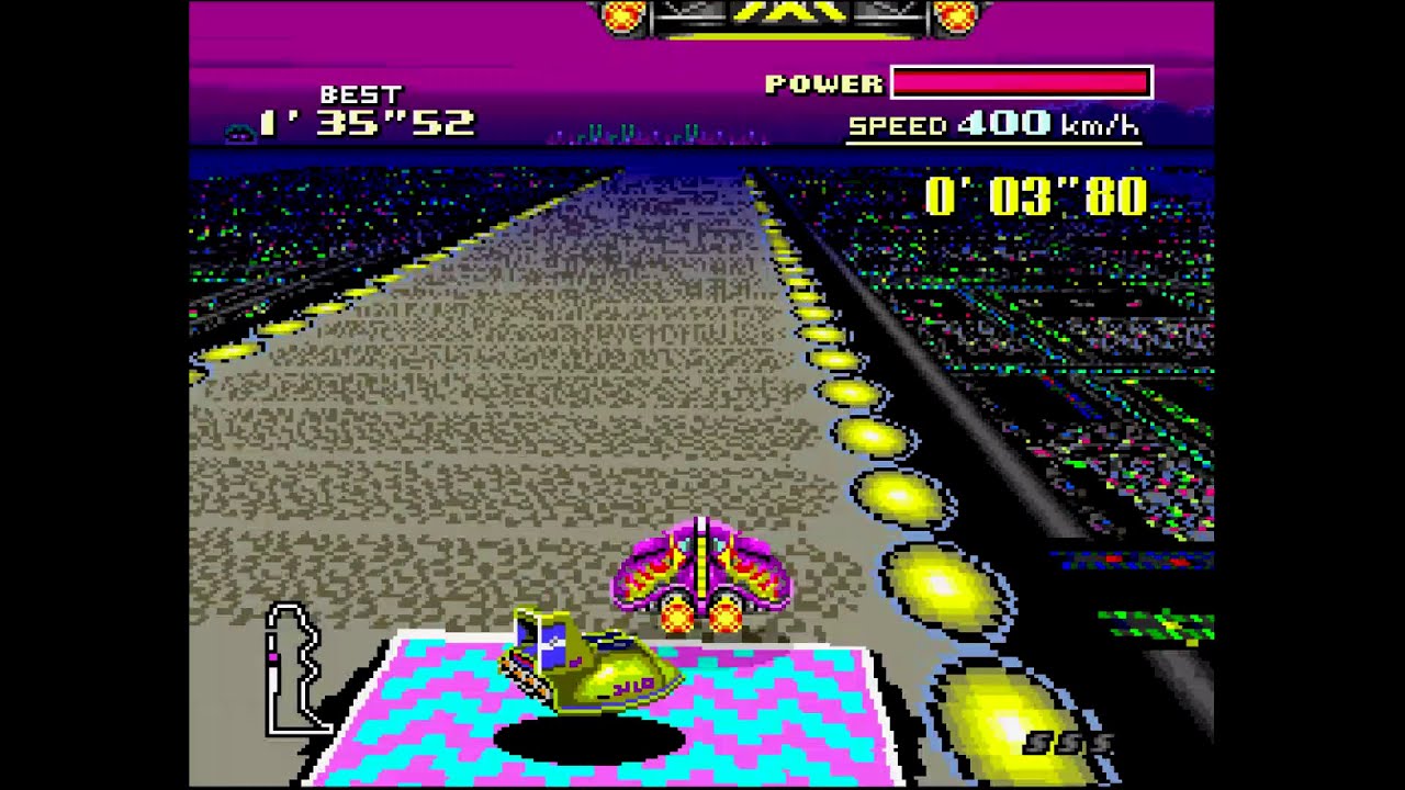 BS F-Zero Deluxe - Port Town 1 Opening Lap [Fire Stingray] (0'21"51 ...