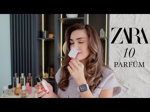 Zara Parfümleri Deniyoruz | en iyisinden en kötüsüne kadar 10 çeşit parfüm ✨