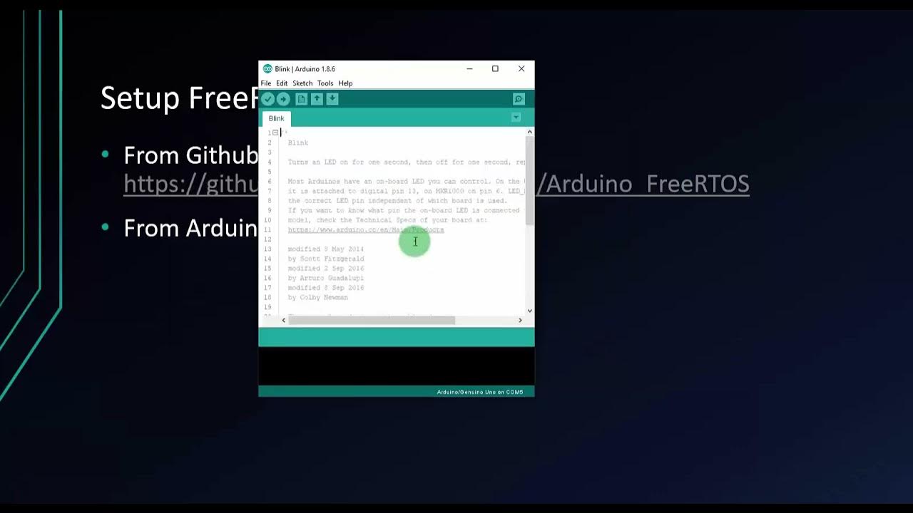 How to use FreeRTOS with Arduino - YouTube