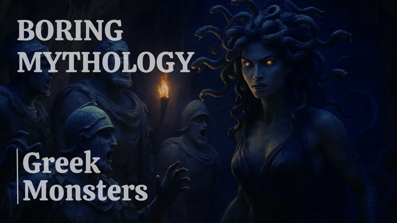 Boring Mythology: Ancient Greek MONSTERS | Myths for Sleep | Bedtime ...