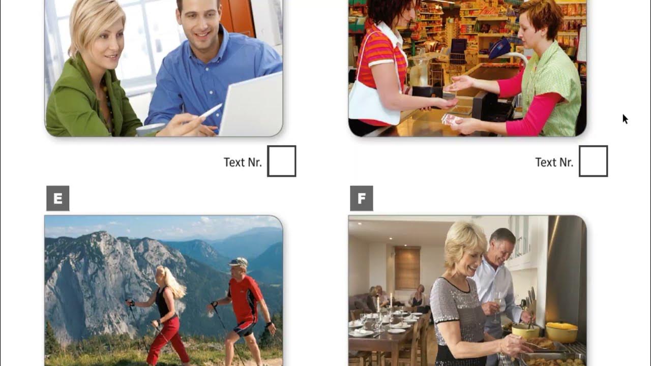 ÖSD ModellTEST Start Deutsch A1 | Modelltest Hören Teil 1-2-3 | ÖSD A1 ...