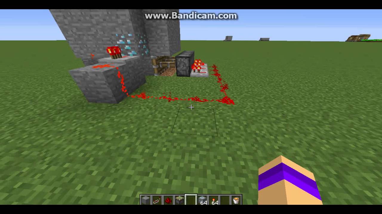 Minecraft Redstone Tutorial #1 / Trap do Diamante Hu3 - YouTube