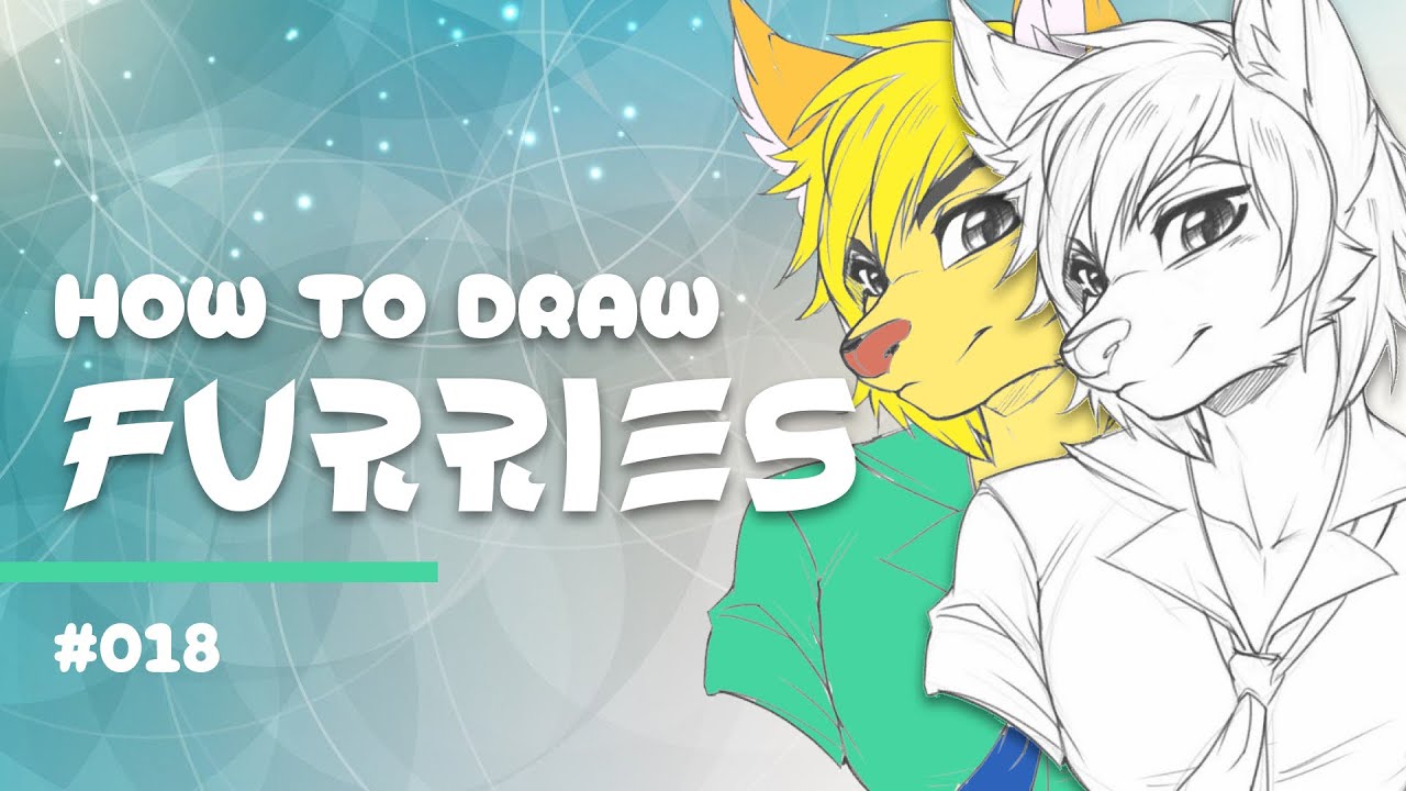 How to draw Furries Wolf for beginners 💜 Ep 018 - YouTube