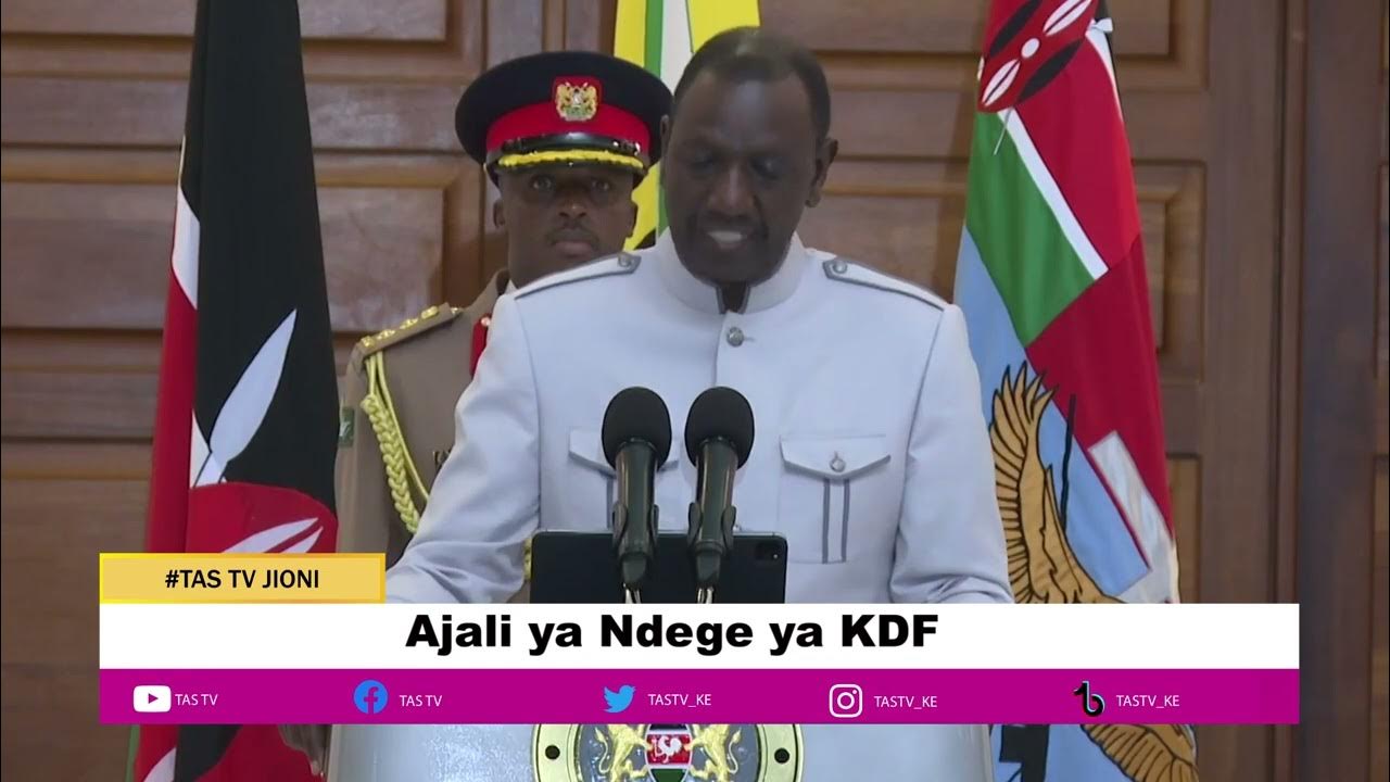 Ajali ya ndege ya KDF. - YouTube