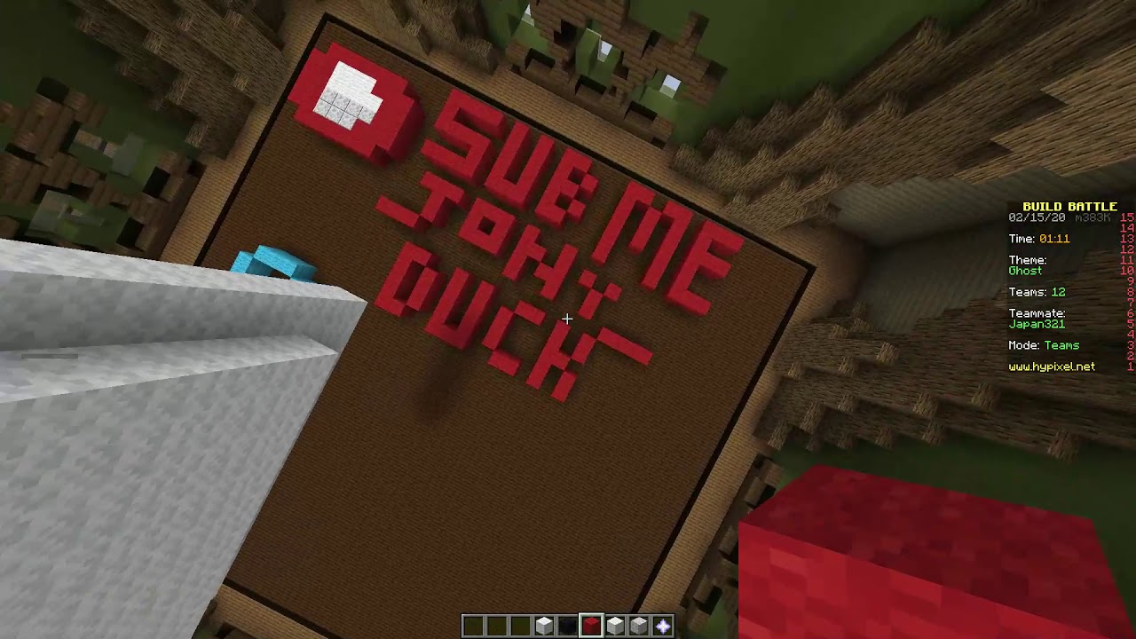 Minecraft| Build Battle Ghost - YouTube