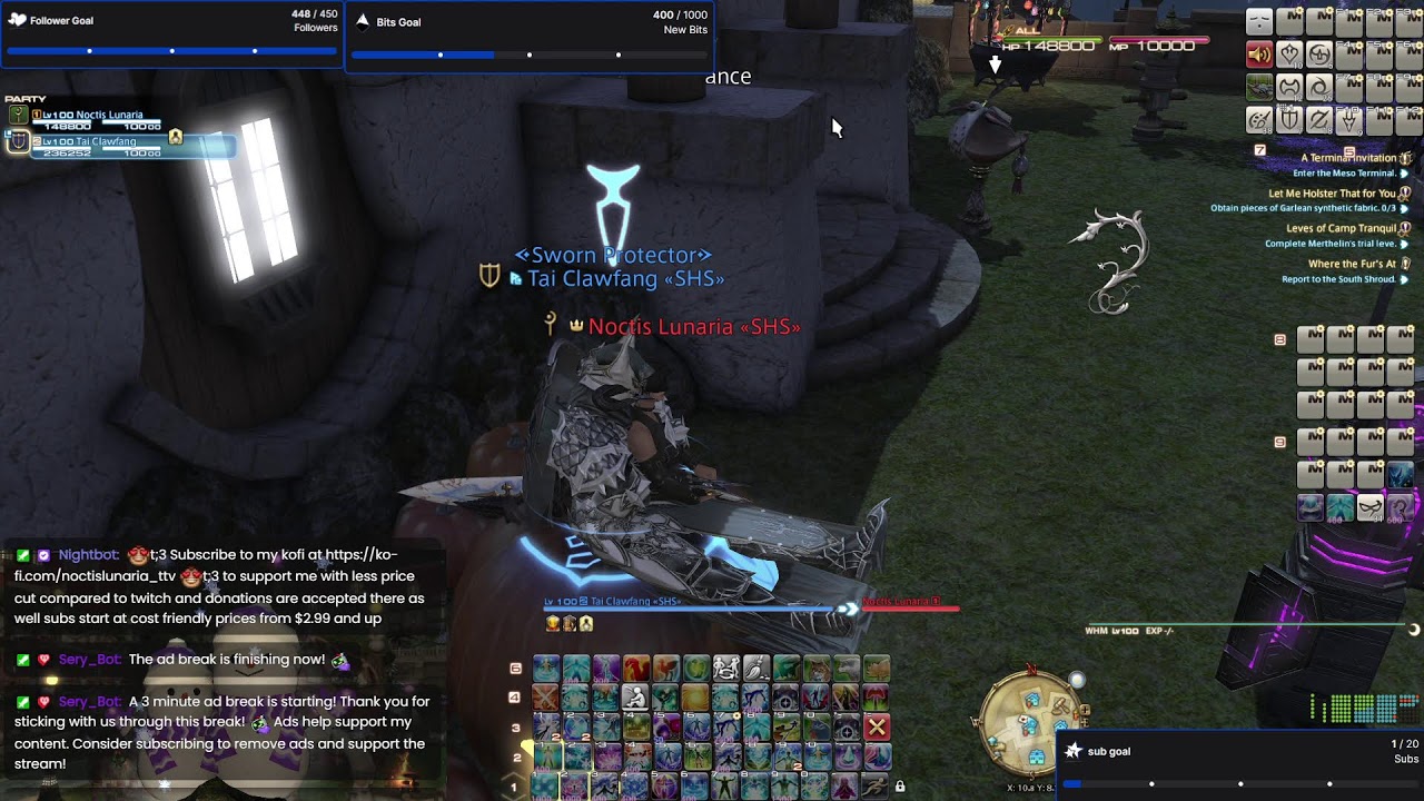 daily stream ffxiv - YouTube