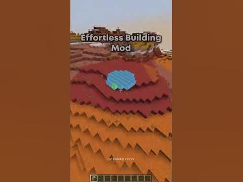 Minecraft BUILDING MODS Make Building So EASY #shorts - YouTube