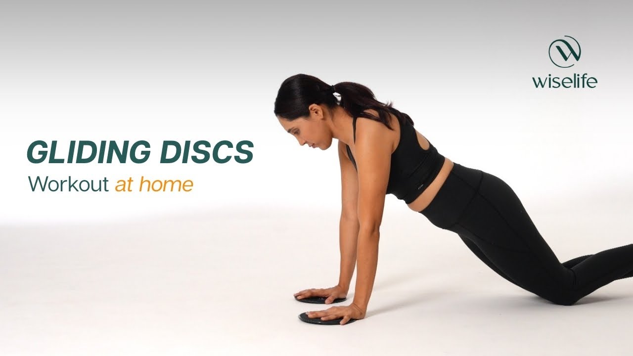 Gliding Discs Workout | Home Exercise Essentials | Wiselife - YouTube