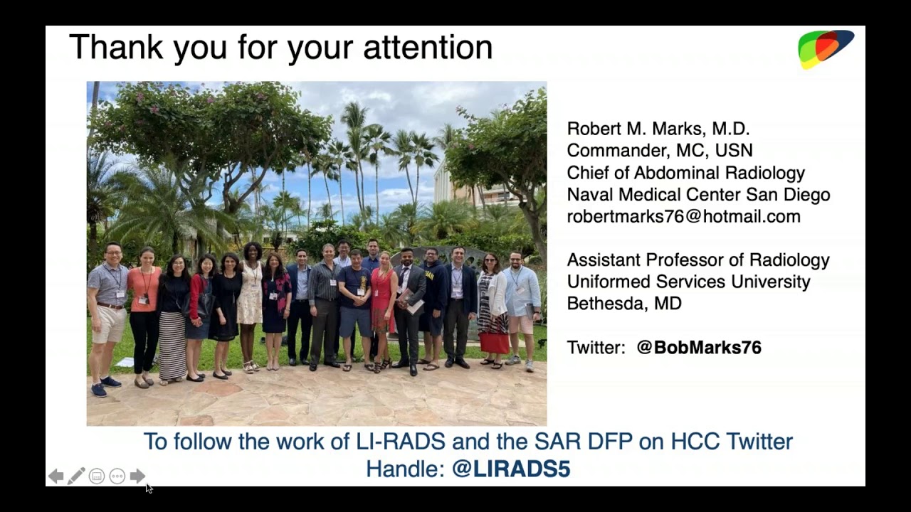 16. Present and Future of LI-RADS - Part 2 (Q&A). By Dr. Robert Marks ...