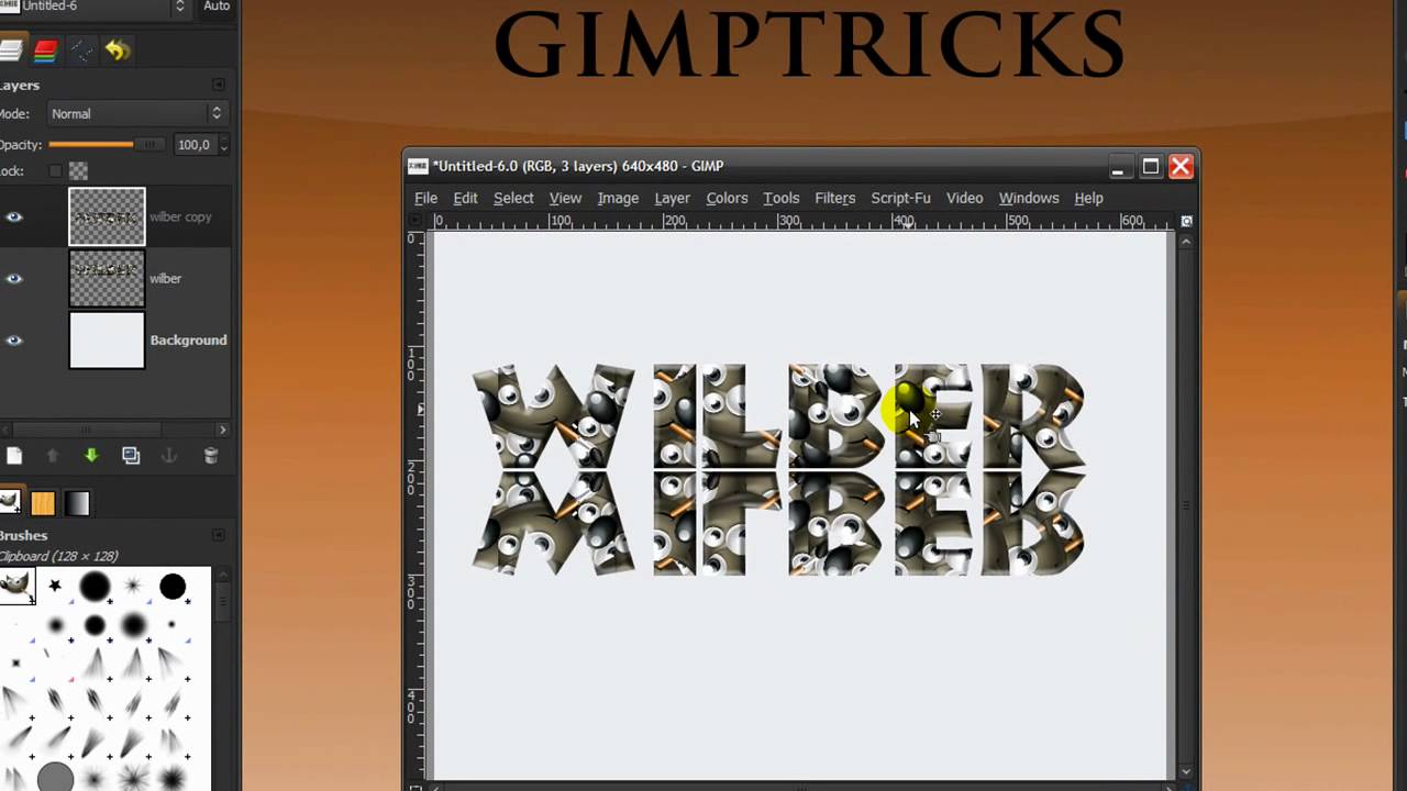 GIMP Tutorial Cool Wilber Text Effect with Reflection YouTube gimp-tutorial-cool-wilber-text-effect-with-reflection-youtube