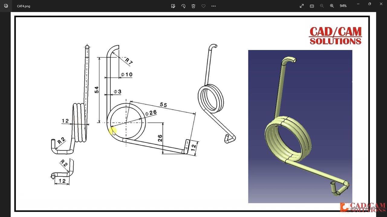 #CATIA V5 #wireframe tutorial - YouTube