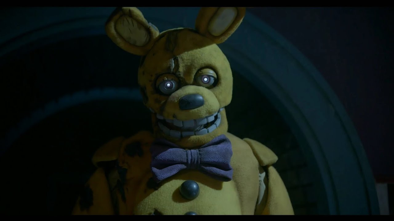 Spring Bonnie Full scene | Freddy Fazbear's Pizza Security Footage ...