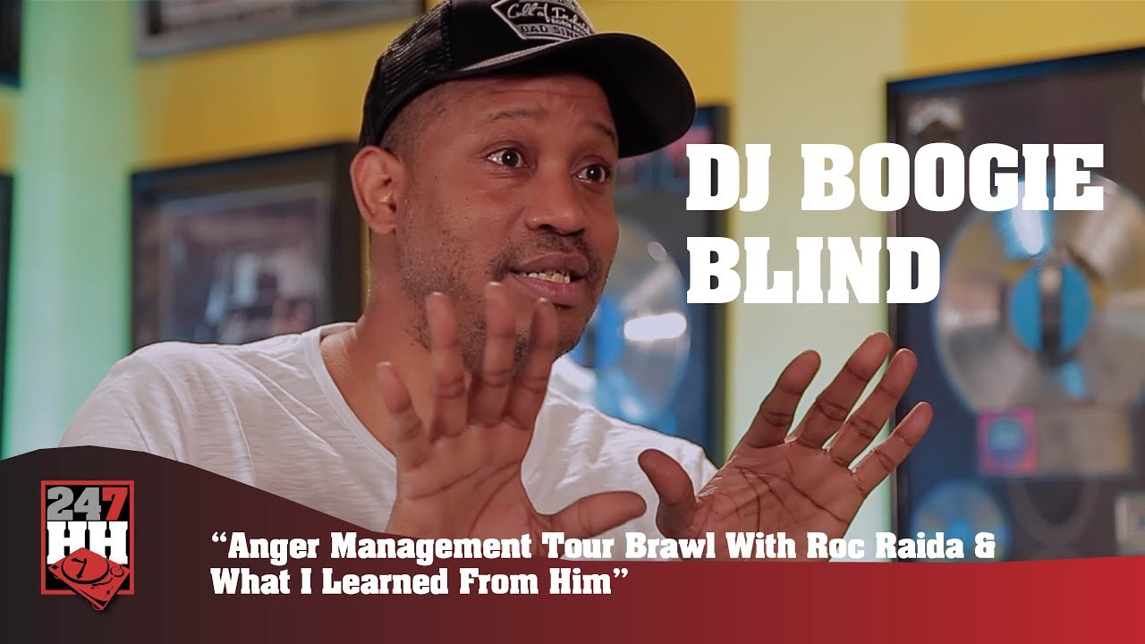 DJ Boogie Blind - Roc Raida Anger Management Tour Brawl & Learned ...