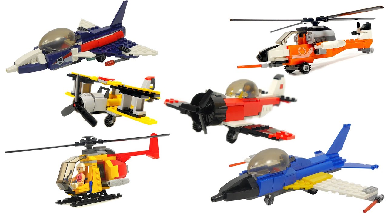 Sluban City M38-B0667 | Planes and helocopters for lego fans! - YouTube