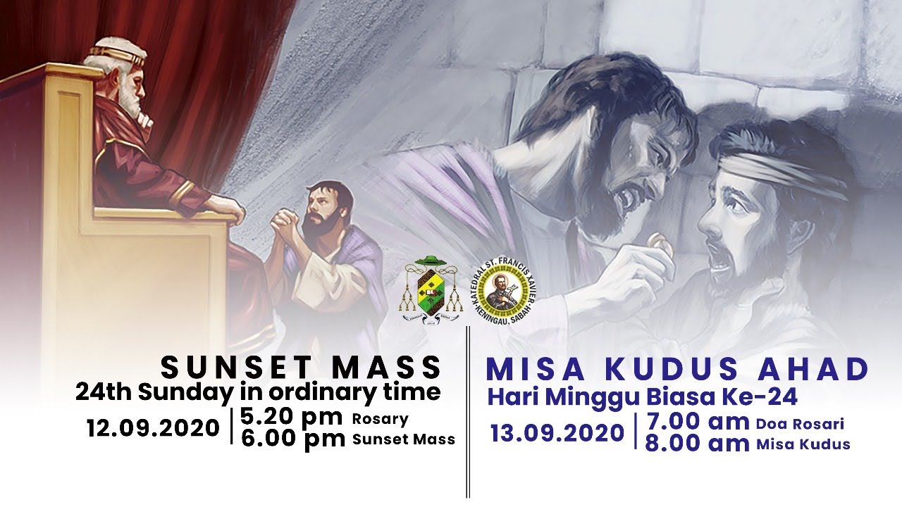 MISA KUDUS AHAD HARI MINGGU BIASA KE-24 - YouTube