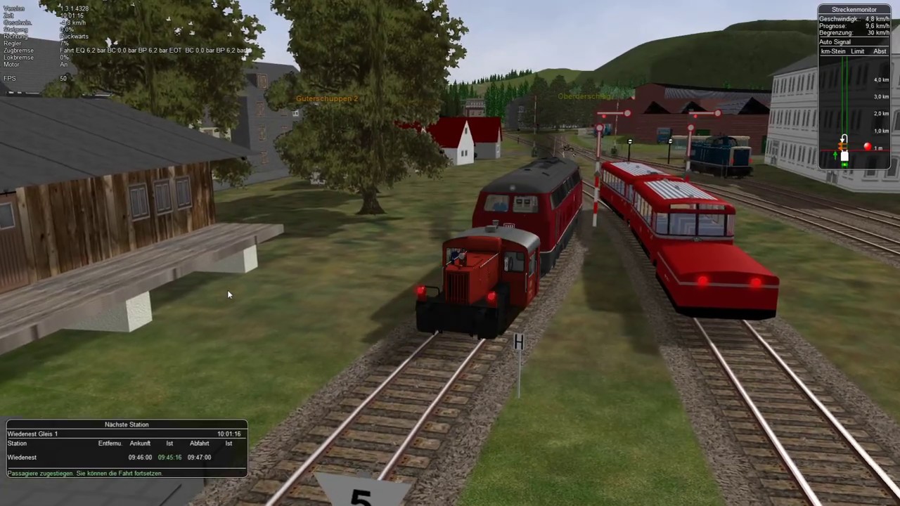 Microsoft Train Simulator Gameplay HD - GR - Biggetal - Ein Arbeitstag ...