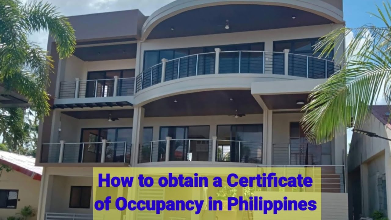 How to obtain a Certificate of Occupancy | Occupancy Permit in ...