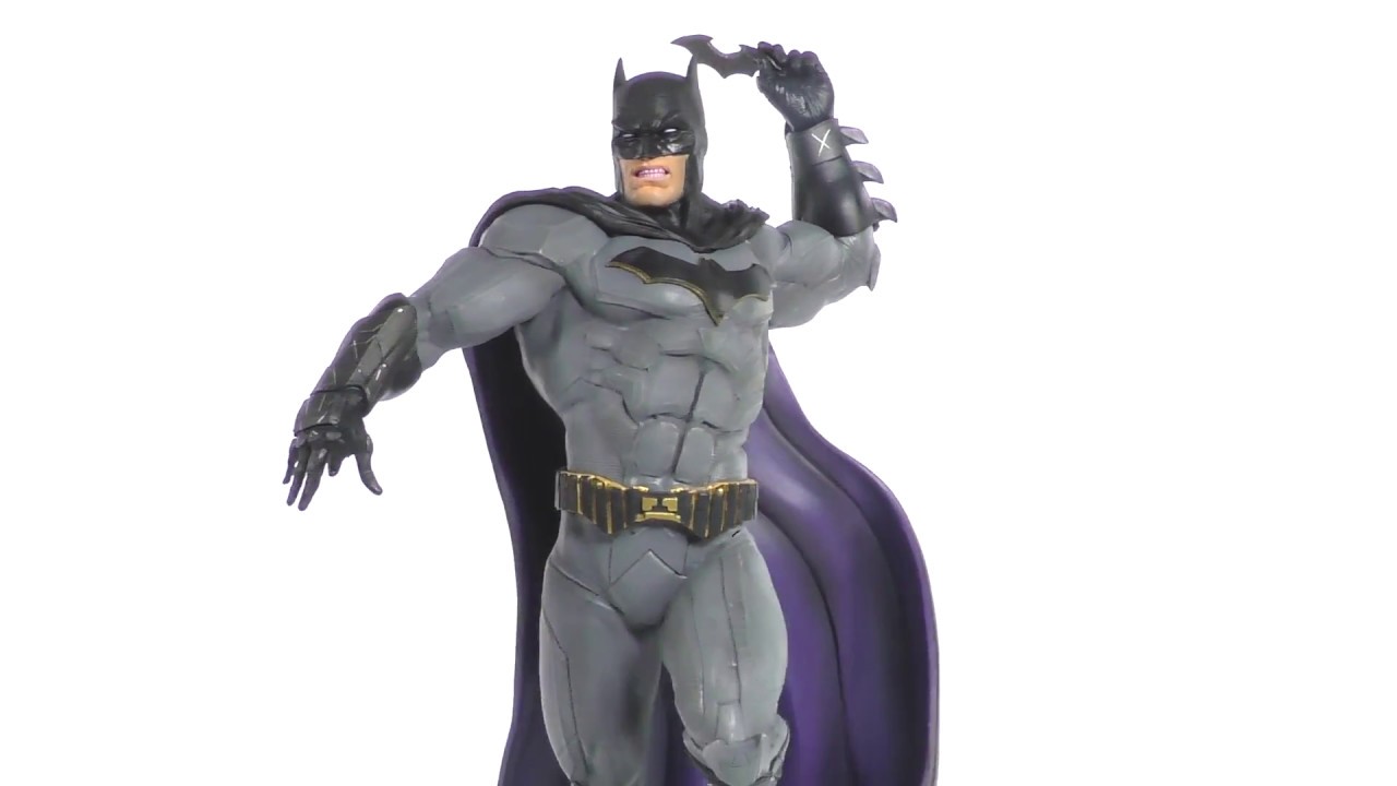 360 + Unboxing: The DC Core BATMAN PVC - YouTube