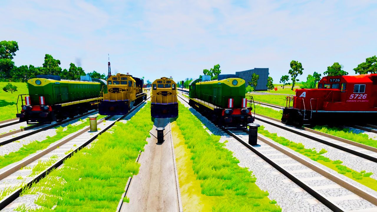 Train Accident VS Bollard - YouTube