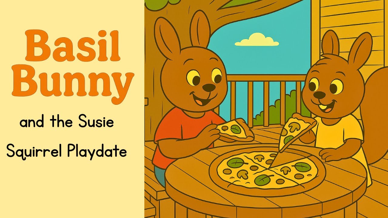 🌳 Basil Bunny and the Susie Squirrel Playdate Adventure 🐰 | Gentle ...