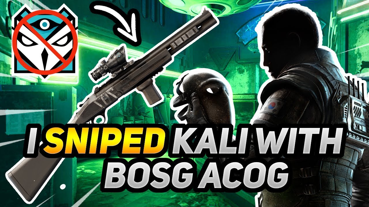 I Sniped Kali With BOSG Acog - YouTube