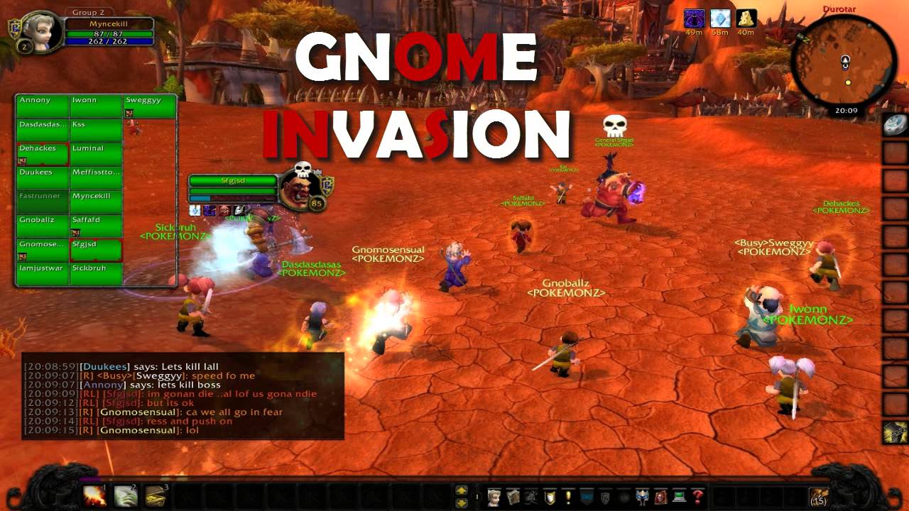 World of Warcraft: Cataclysm [POKEMONZ] Gnome Invasion Guide [Warmane ...