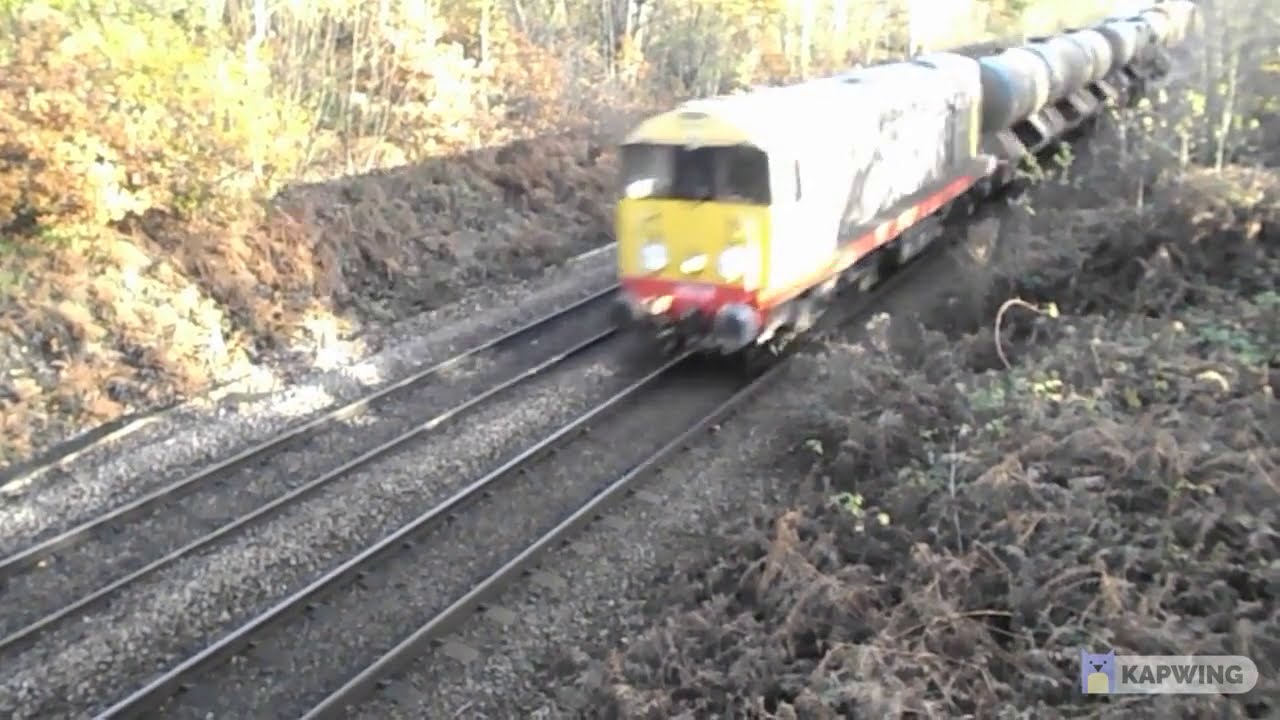 RHTT November 2020 class 20 and 37 Oakenshaw - YouTube