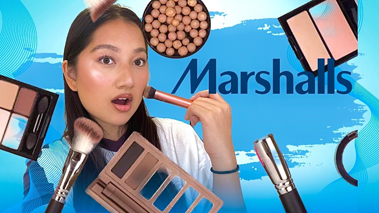 FULL FACE OF MAKEUP ITEMS FROM MARSHALLS **insane results - YouTube