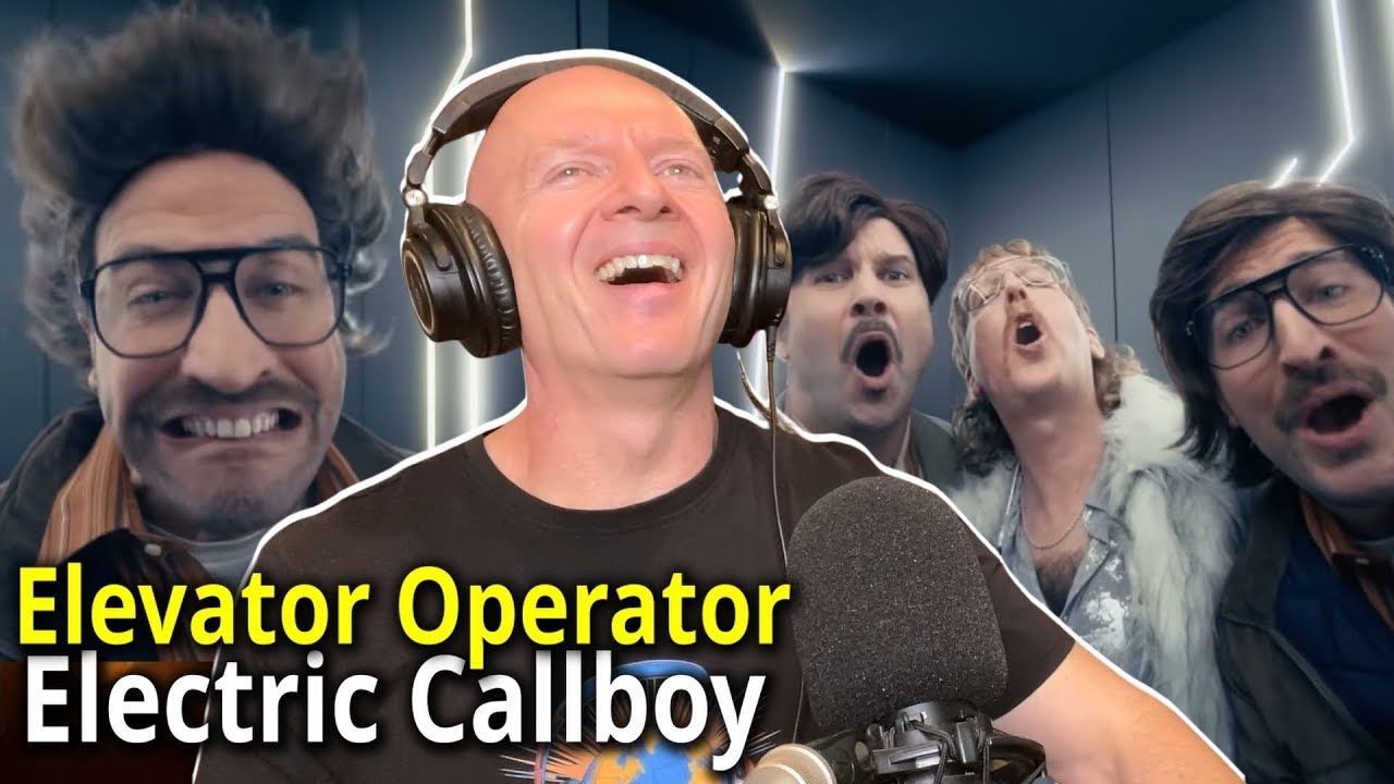 Can’t Stop Laughing! Electric Callboy's Elevator Operator Reaction ...